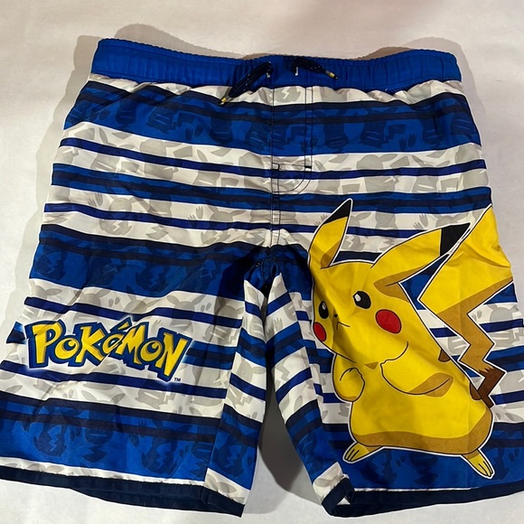 Pokemon | Swim | Boys Pokmon Bathing Suit Trunks Size 12 | Poshmark